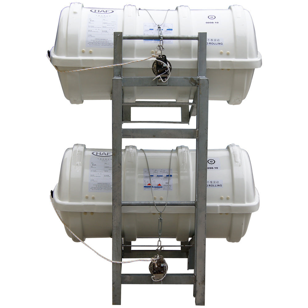 Liferaft, SOLAS/MED, throw-over (with SOLAS A Pack) | SeaCurity GmbH